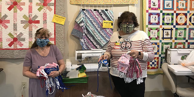 Pins & Needles Creates Masks for UH Caregivers | UHGiving